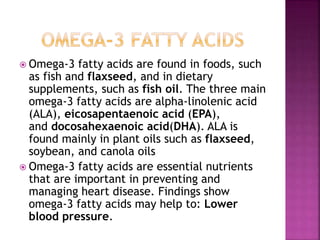 Structure and classification of fats& oils | PPTX