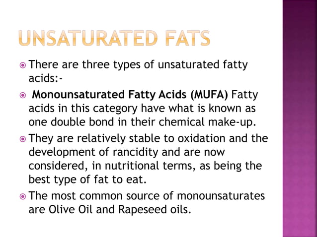 Structure and classification of fats& oils | PPTX