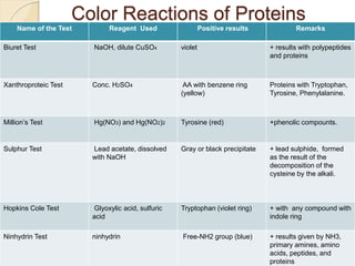 Structure and classifications of proteins | PPT