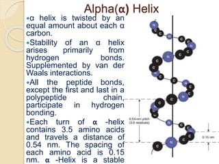 Structure and classifications of proteins | PPT