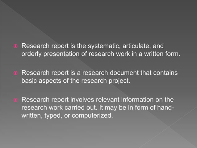 Structure and Components of research report_Pavan.pptx | Educational ...