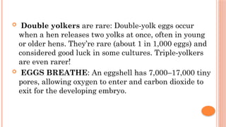 PHYSICAL STRUCTURE AND COMPOSITION OF EGG.pptx
