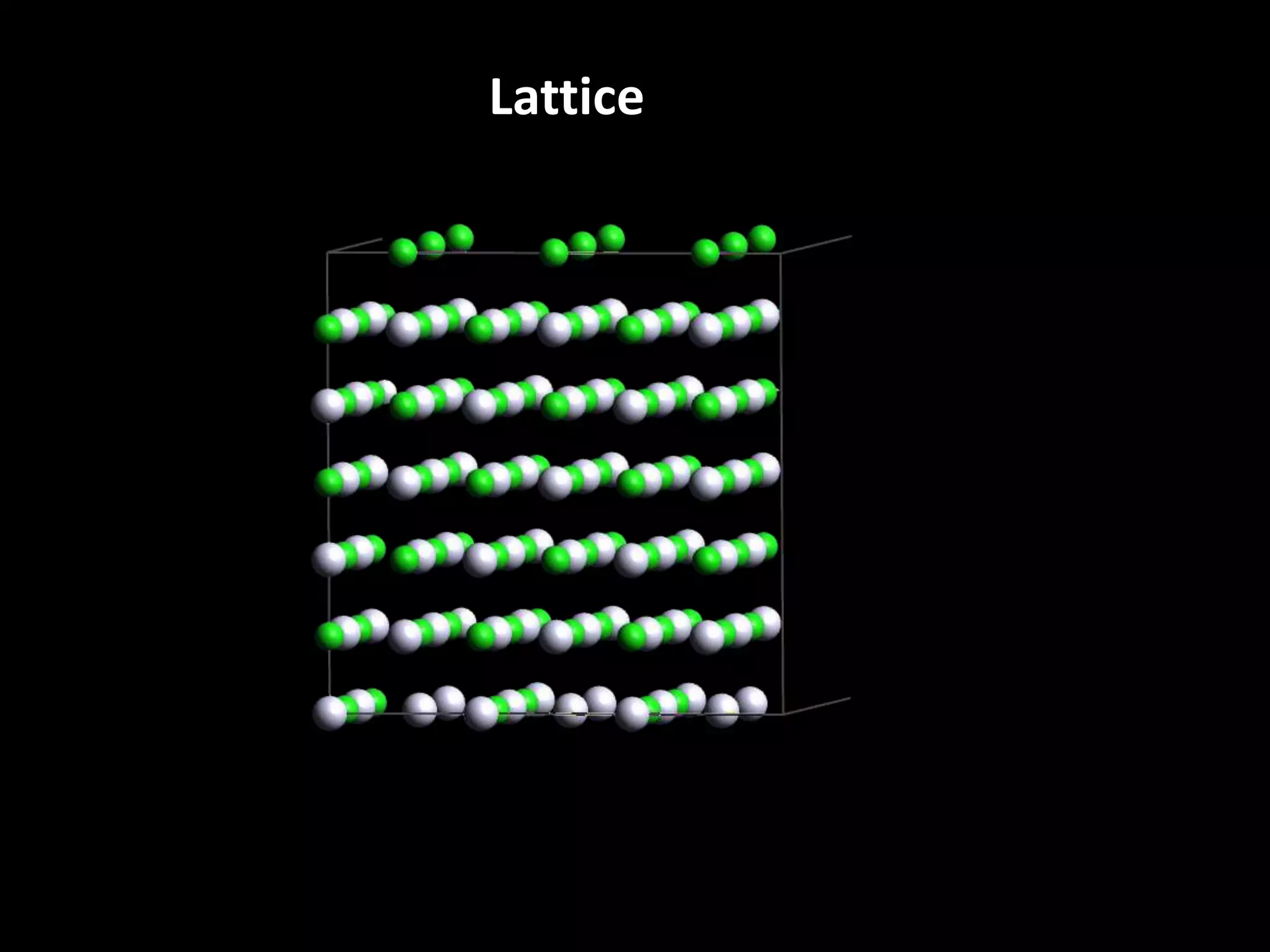Structure and defects in solid | PPTX | Chemistry | Science