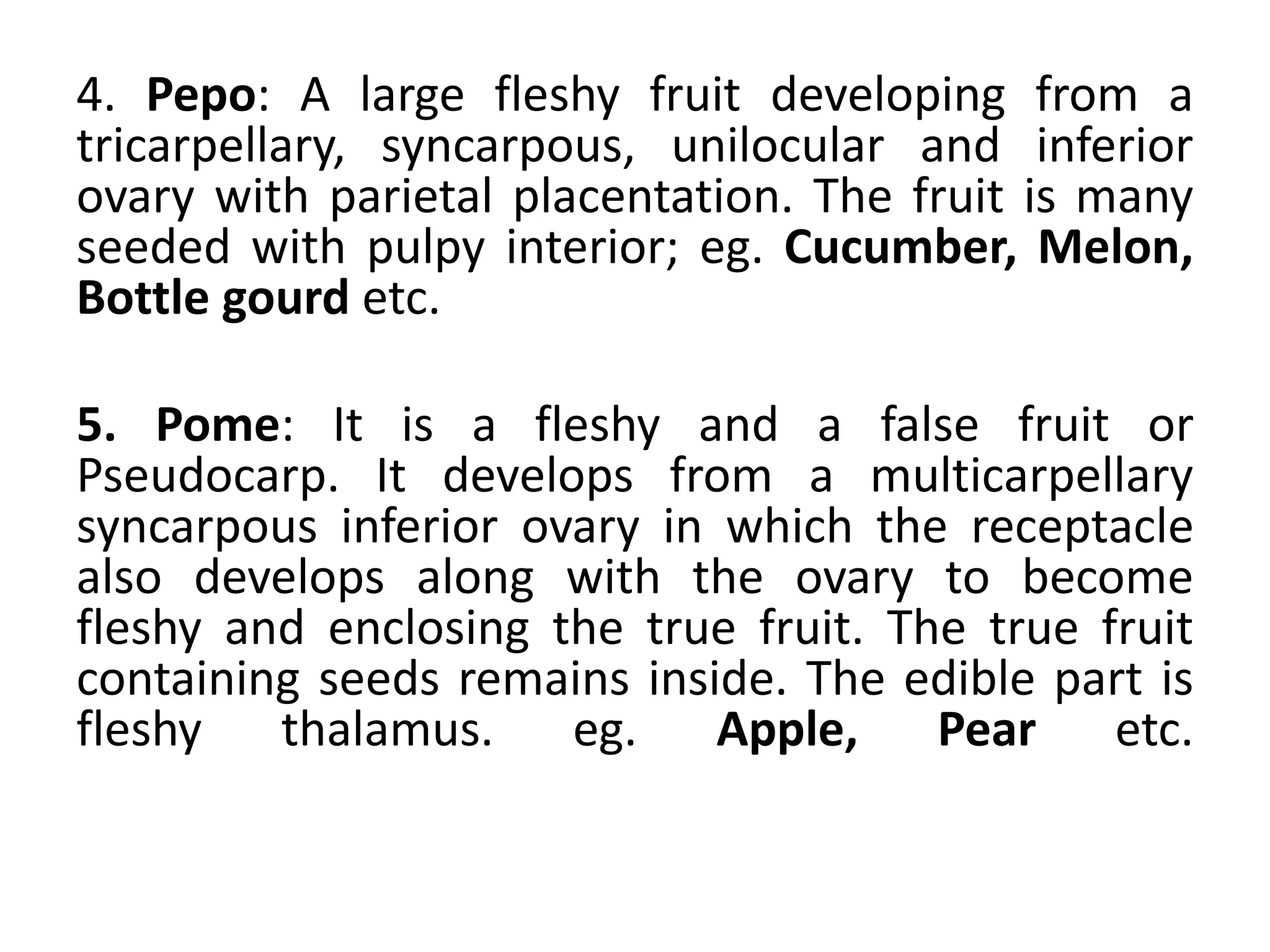 Structure and development of fruit | PPTX