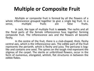 Structure and development of fruit | PPTX