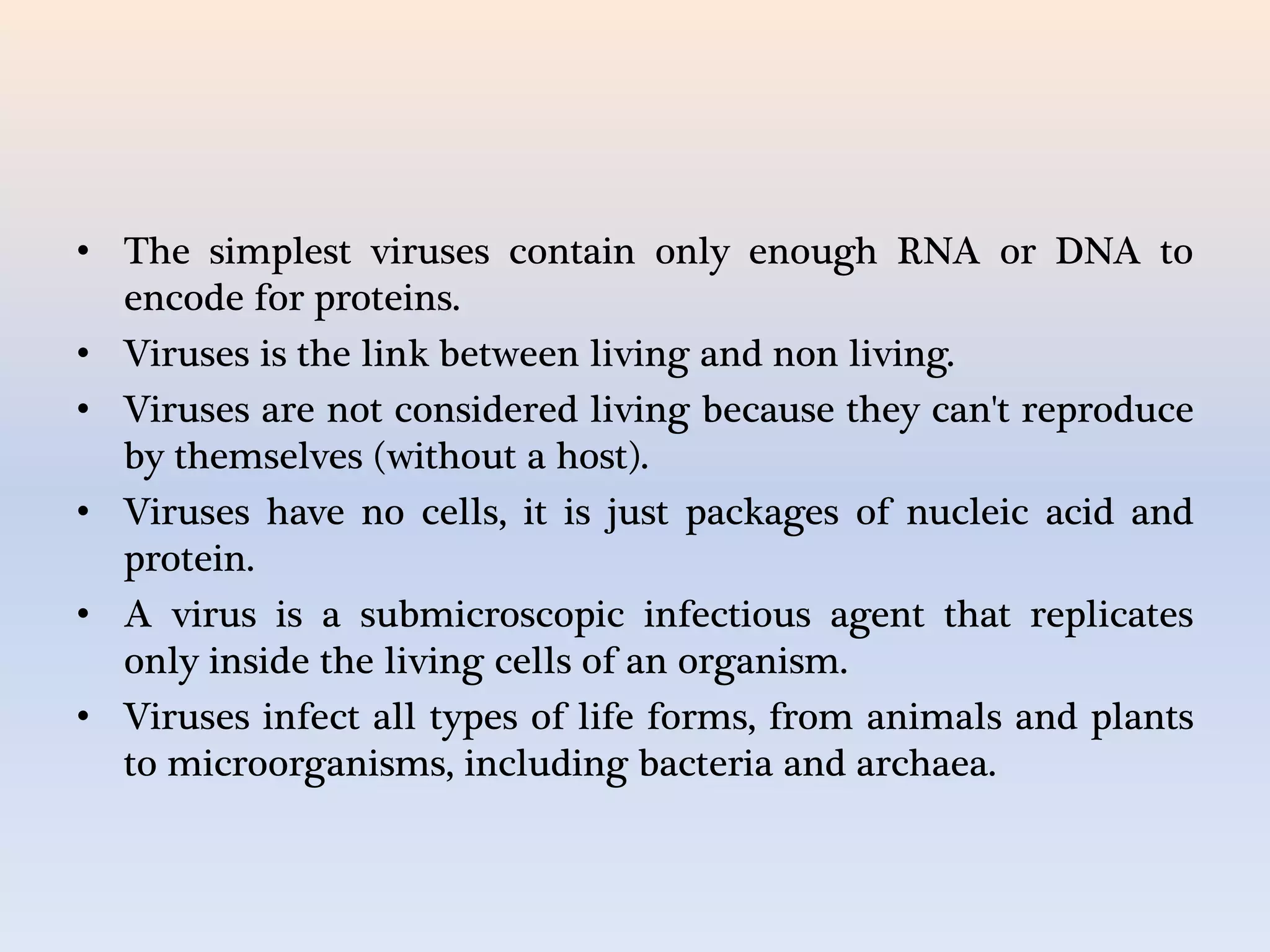 Structure and diversity of virus | PPTX