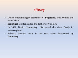 Structure and diversity of virus | PPTX