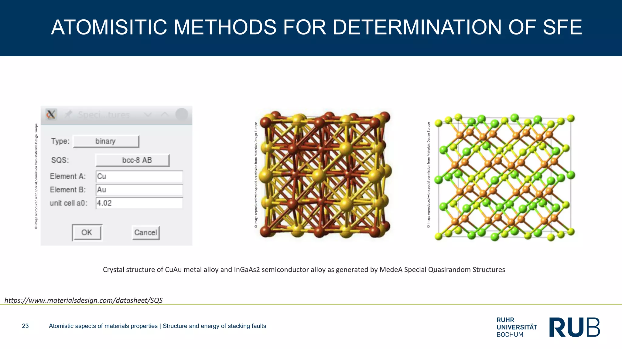 Structure and Energy of Stacking Faults - Nithin Thomas | PDF