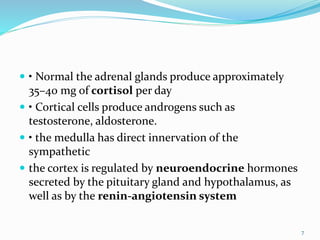Structure and function of adrenal glands | PPTX
