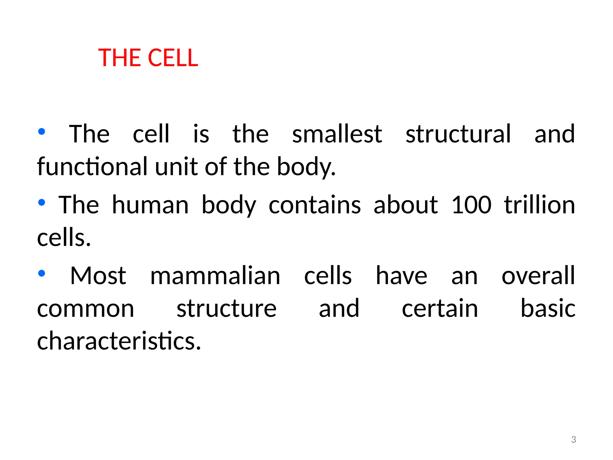 Structure and function of Mammalian cell | PPTX