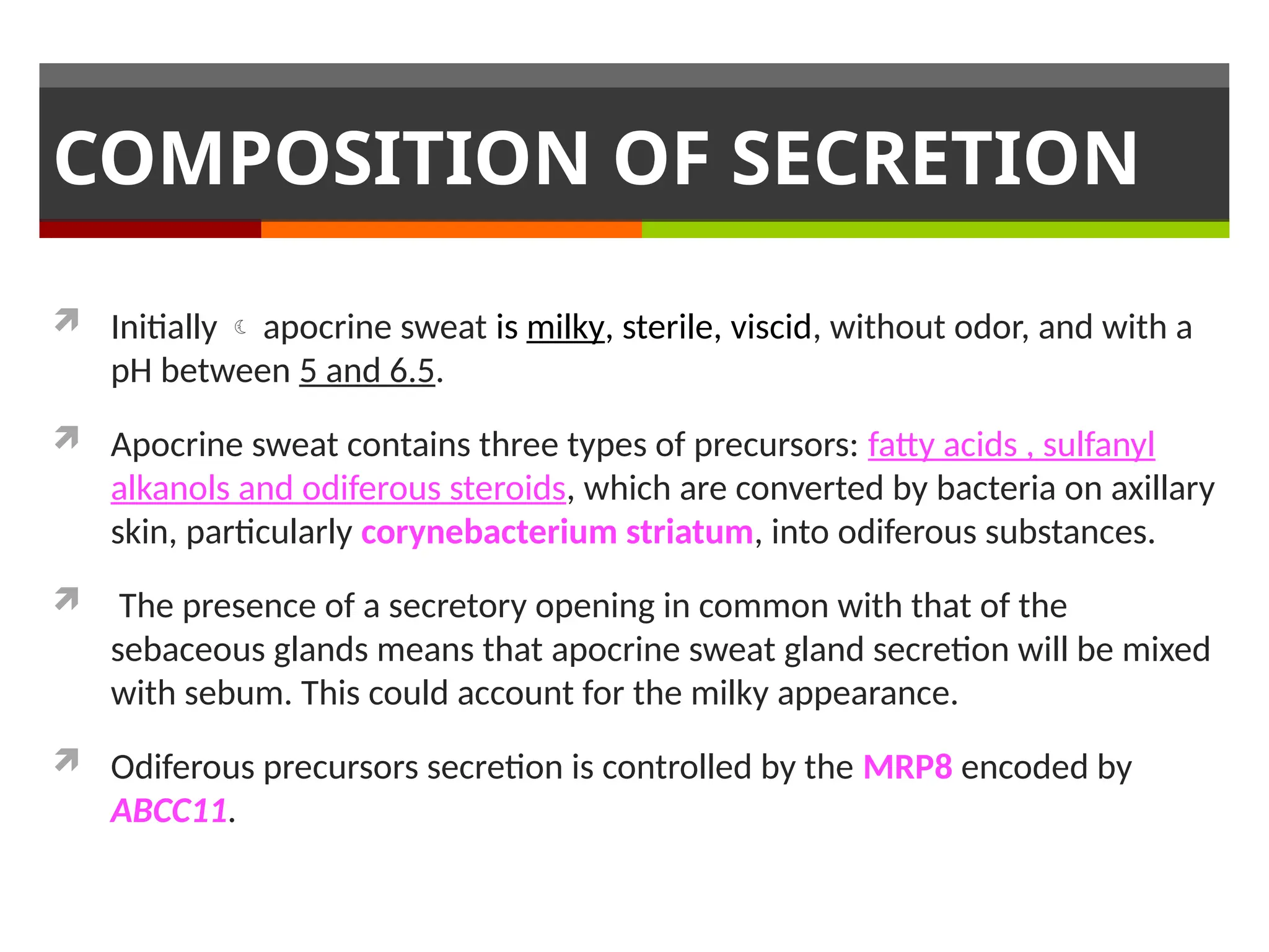 Structure and Function of Eccrine, Apocrine, and Sebaceous Glands.pptx