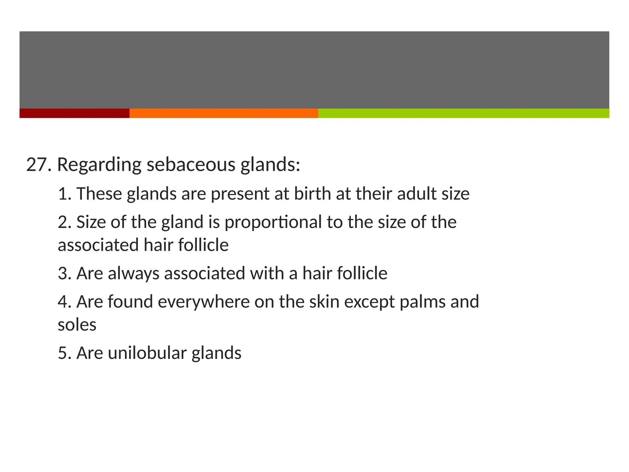 Structure and Function of Eccrine, Apocrine, and Sebaceous Glands.pptx