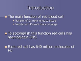 Structure and function of Haemoglobin.ppt | Blood Disorders | Diseases ...