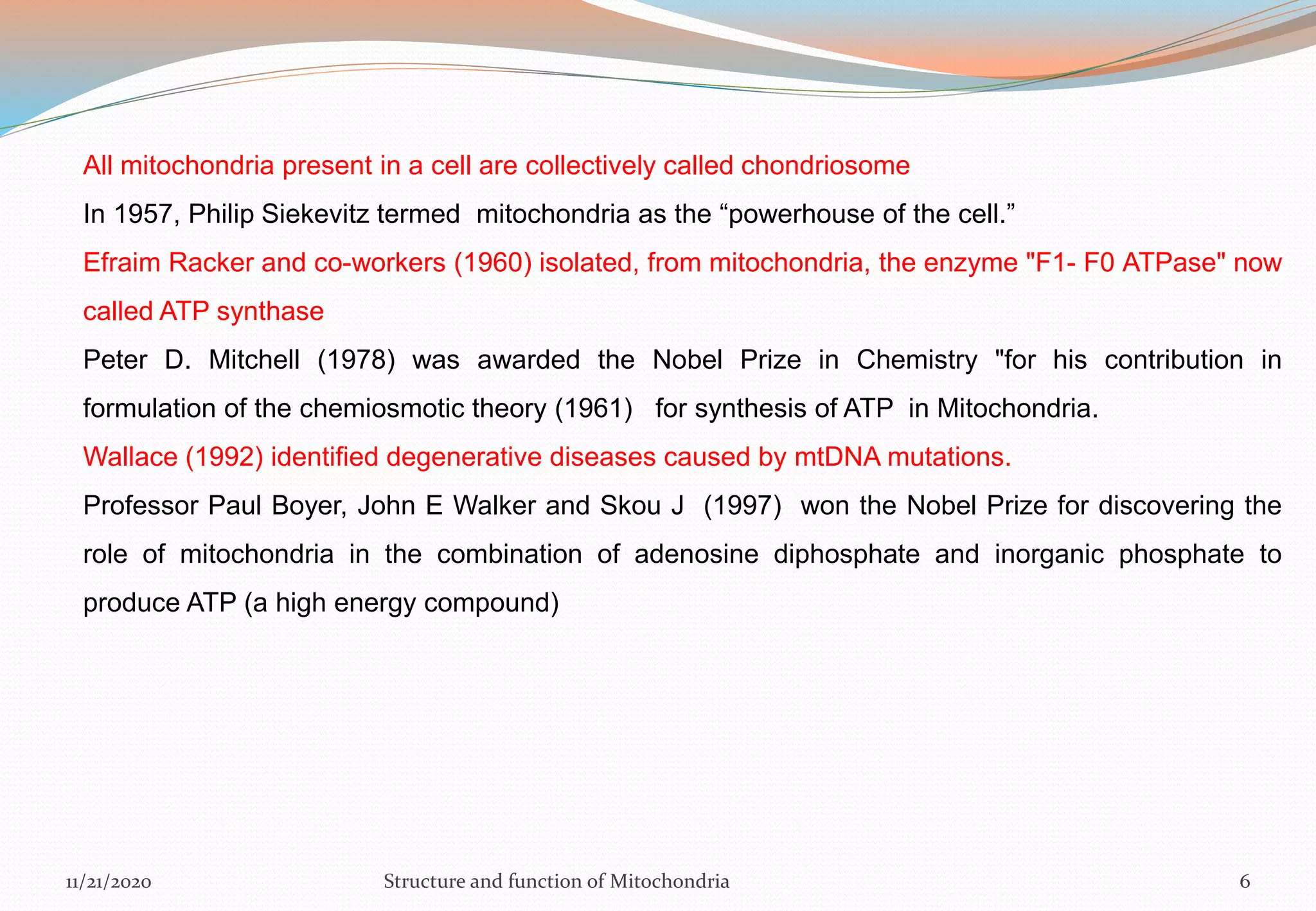 Structure and functions of Mitochondria | PPTX