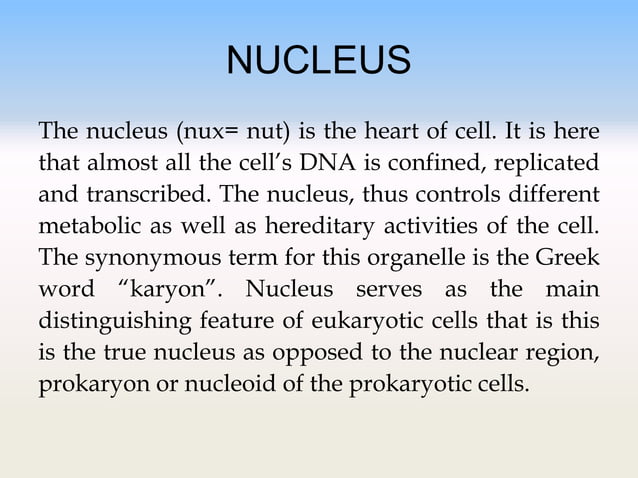 STRUCTURE AND FUNCTIONS OF NUCLEUS OF A CELL.pptx