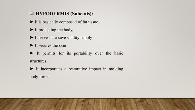 Skin: Structure and function of the skin | PPTX