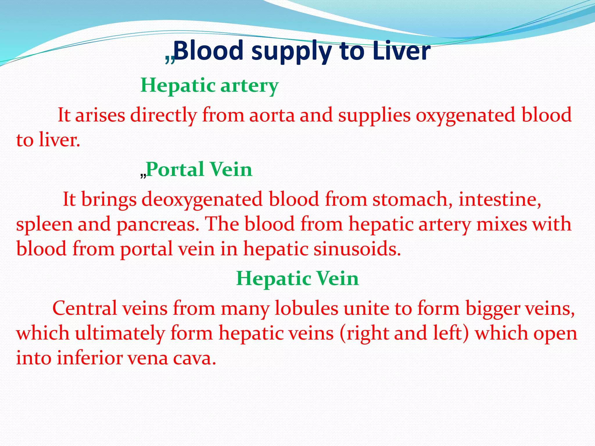 Structure and functions of liver | PPTX
