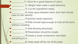 STRUCTURE AND GUIDELINES FOR ARRANGING SALADS.pptx