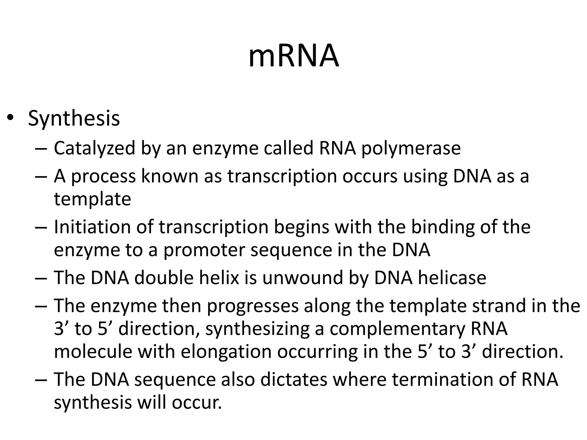 Structure and importance of RNA | PPTX