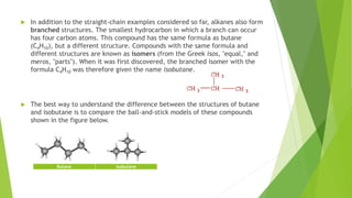 Structure and Nomenclature of Hydrocarbons | PPT