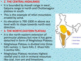 STRUCTURE AND PHYSIOGRAPHY OF INDIA | PPTX