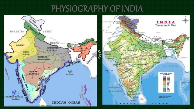 Structure and physiography of India | PPTX | Geography | Science