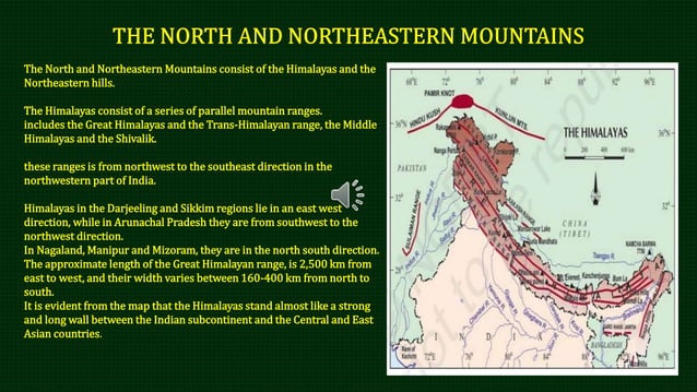 Structure and physiography of India | PPTX | Geography | Science