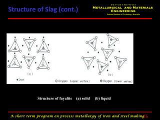 Structure and properties of metallurgical slag ss | PPT