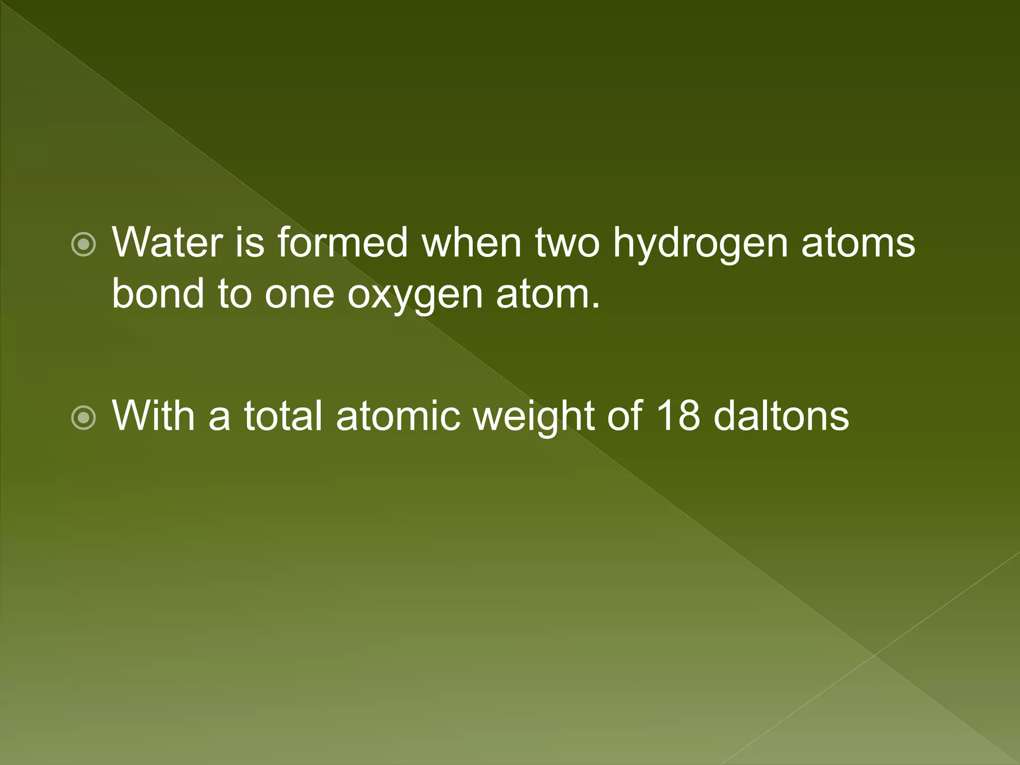 Structure and properties of water | PPTX