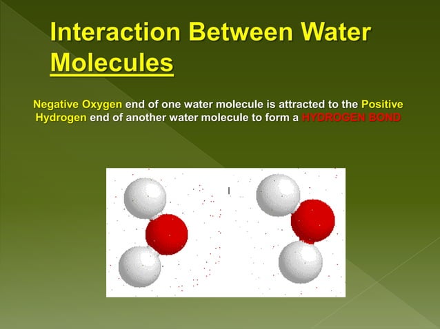 Structure and properties of water | PPTX | Chemistry | Science