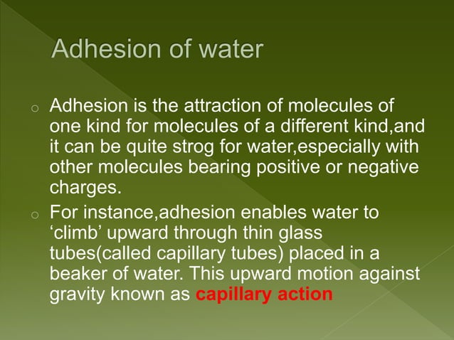 Structure and properties of water | PPTX | Chemistry | Science