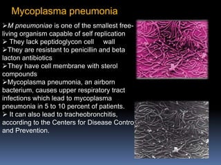Structure and reproduction of mycoplasma | PPTX