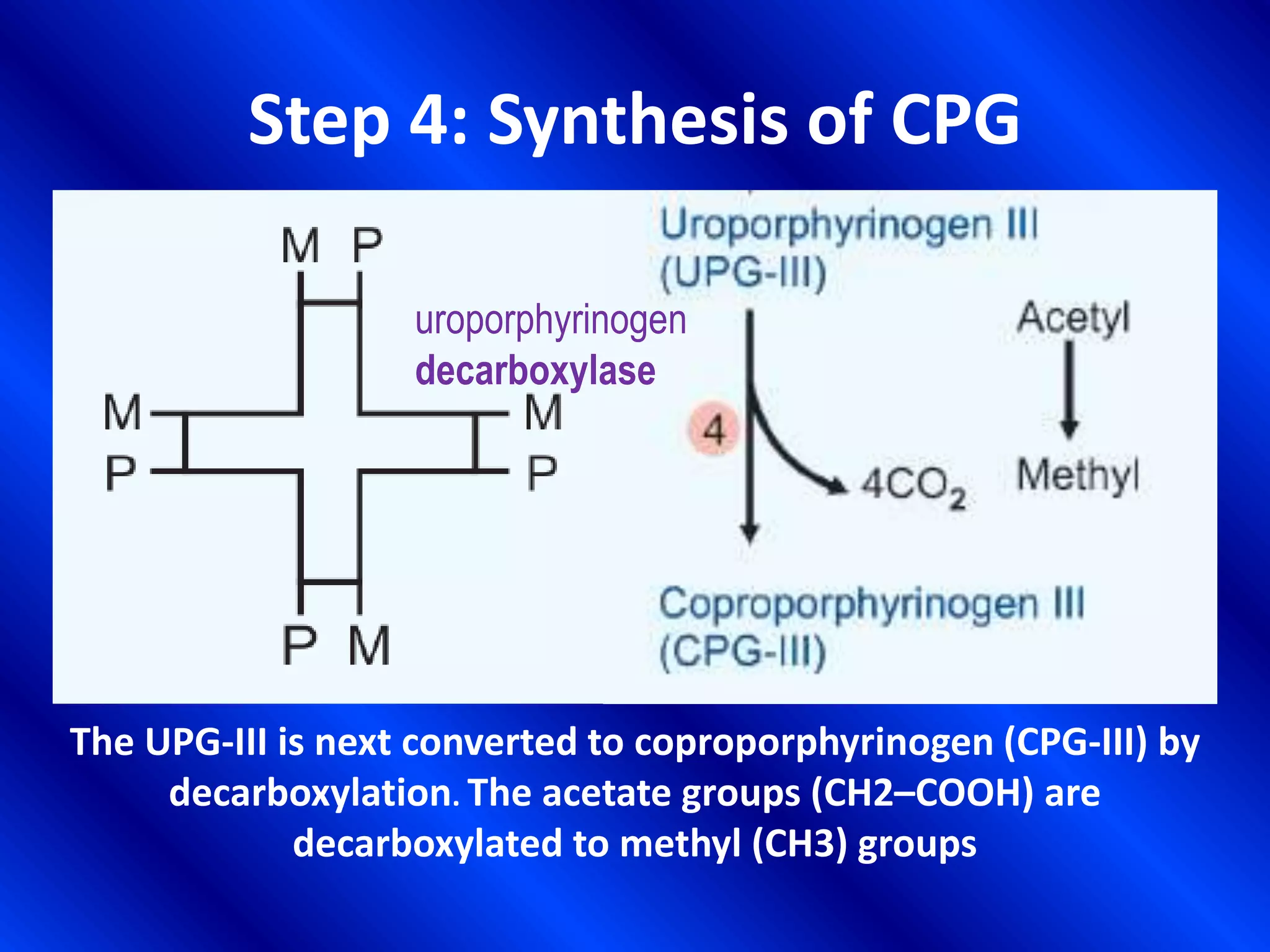 Heme Structure. synthesis and porphyrias | PPTX
