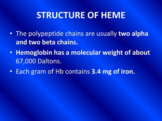 Heme Structure. synthesis and porphyrias | PPTX | Chemistry | Science