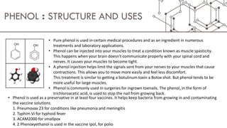 structure and uses of phenol, cresol, resorcinol and naphthol | PDF