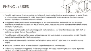 structure and uses of phenol, cresol, resorcinol and naphthol | PDF
