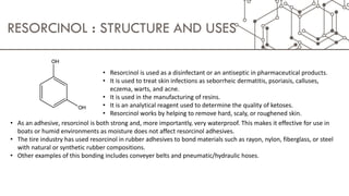 structure and uses of phenol, cresol, resorcinol and naphthol | PDF