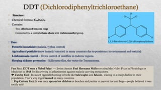 Structure and uses of DDT, Saccharin..pptx
