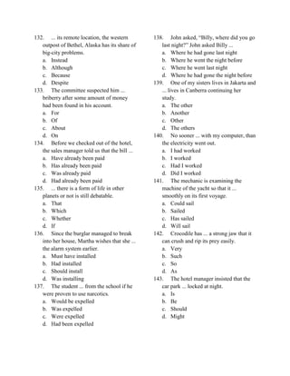 Structure and writen expression | DOCX