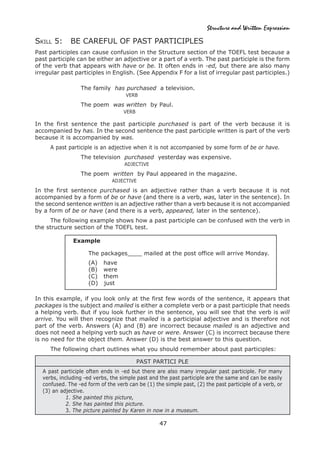 Structure and written expression | PDF