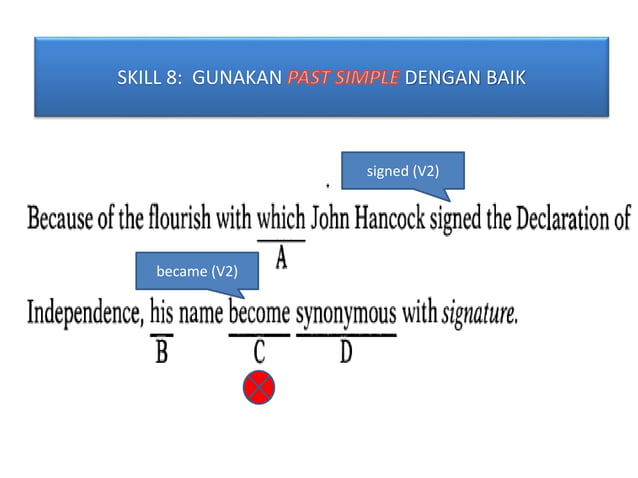 STRUCTURE AND WRITTEN EXPRESSION materi pelatihan dasar TOEFL | PPTX