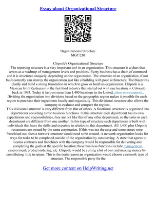 Structure An Essay | PDF