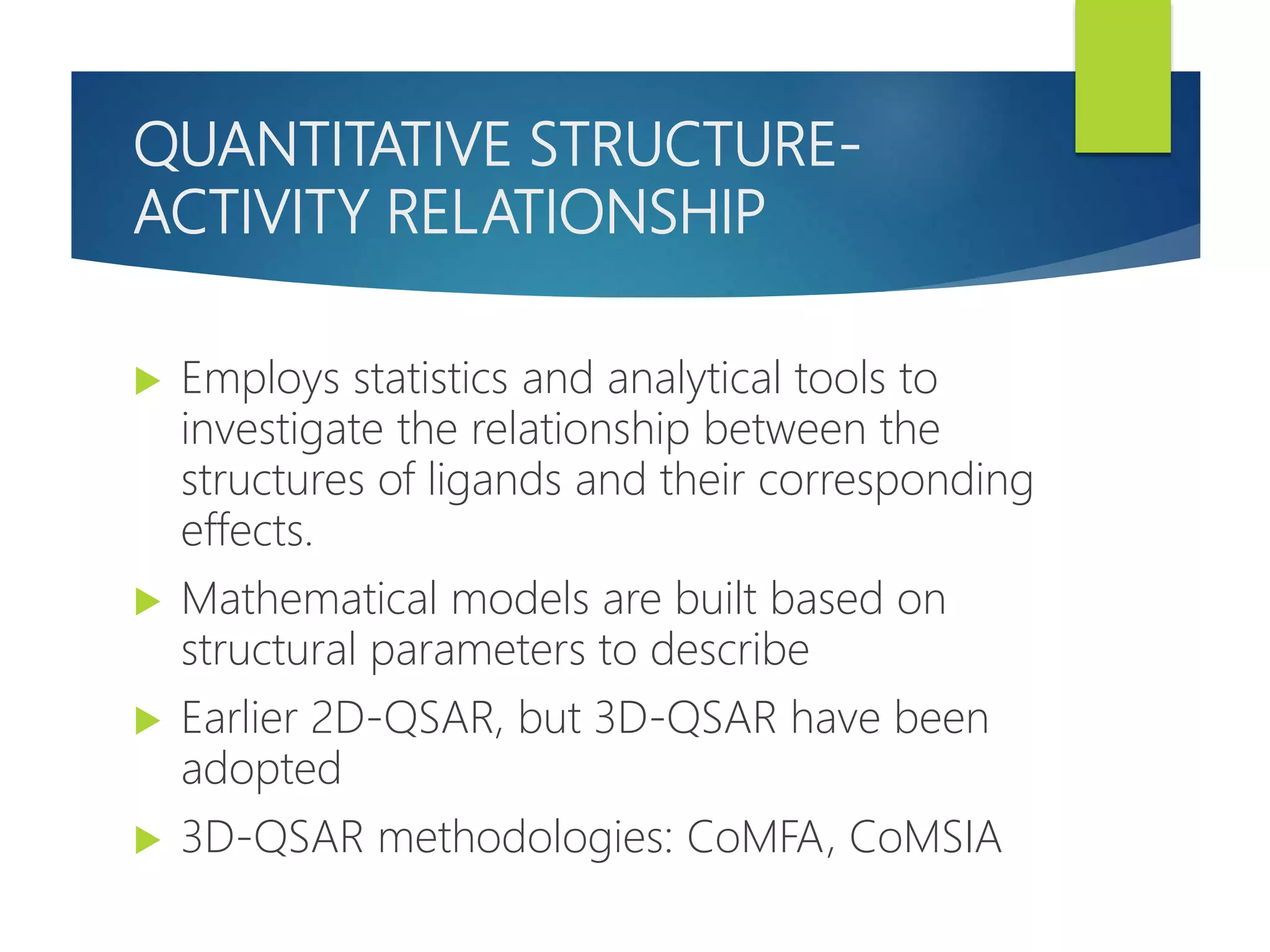 Structure based and ligand based drug designing | PPTX