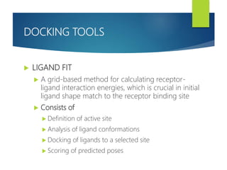 Structure based and ligand based drug designing | PPTX