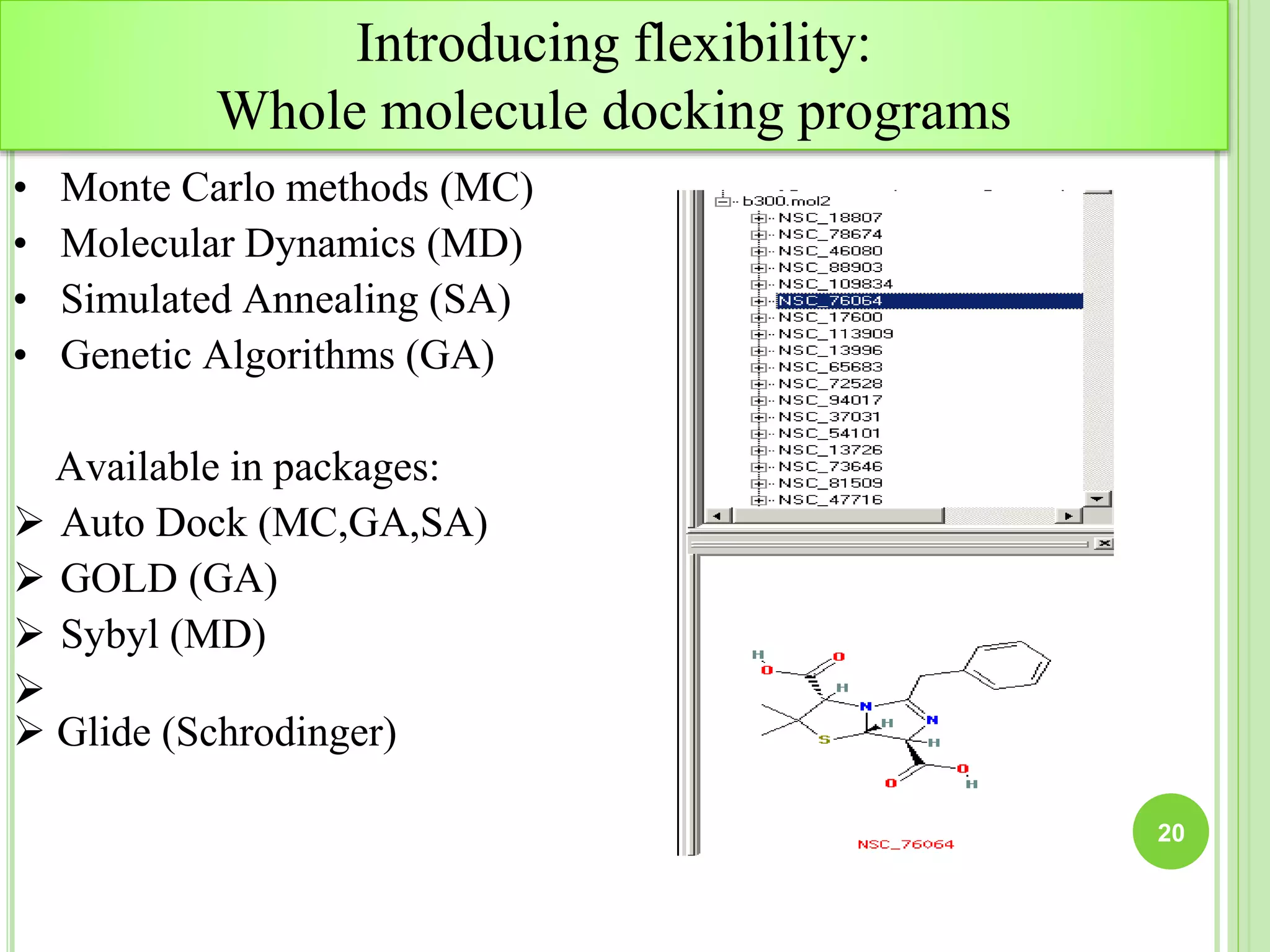 Structure based drug design | PPTX