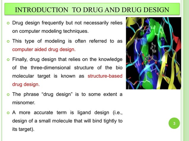 Structure based drug design | PPTX