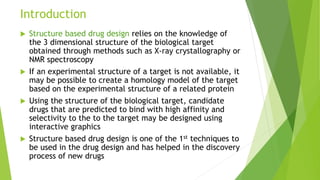 Structure based drug design- kiranmayi | PPTX