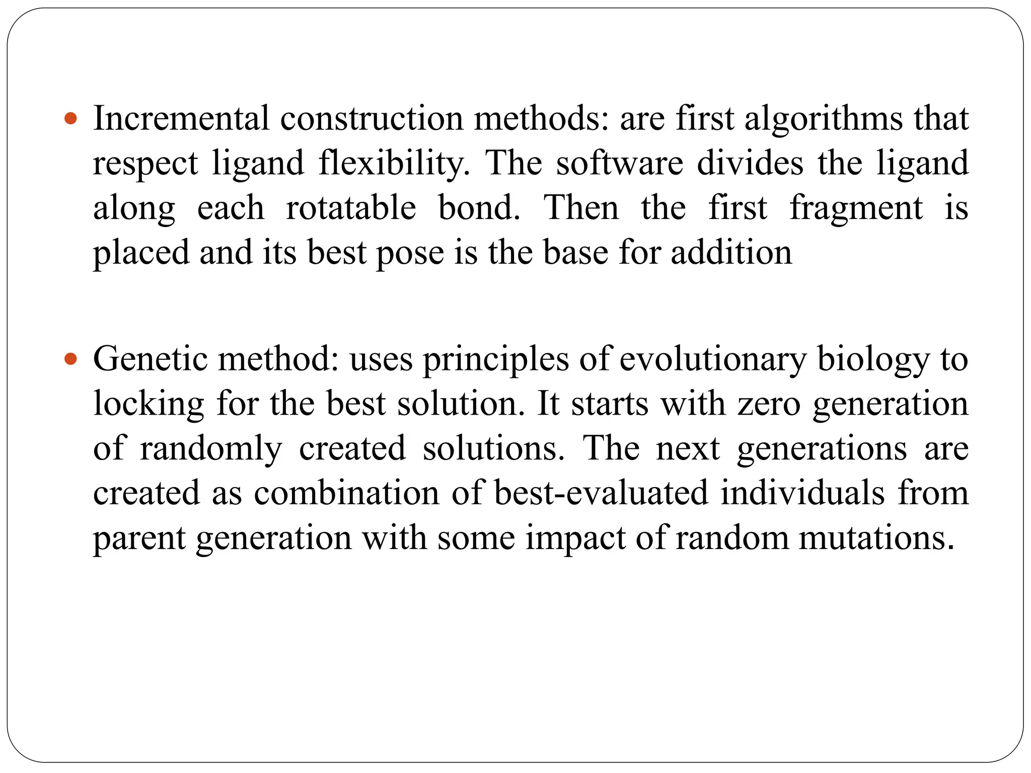 Structure based in silico virtual screening | PPTX