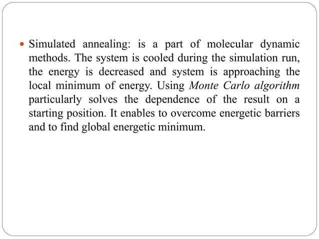 Structure based in silico virtual screening | PPTX