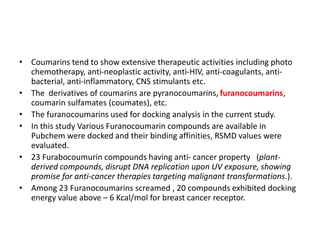 Structure Based Multitargeted Molecular Docking Analysis of Selected 2.pptx